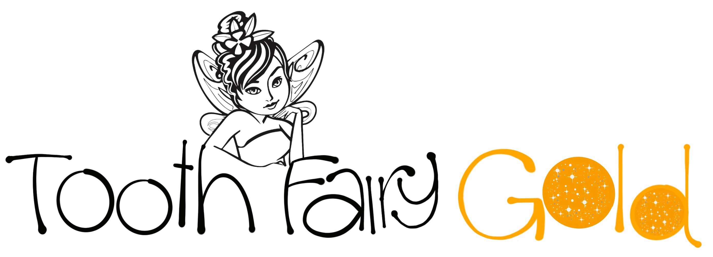 Tooth Fairy Clipart Black And White
